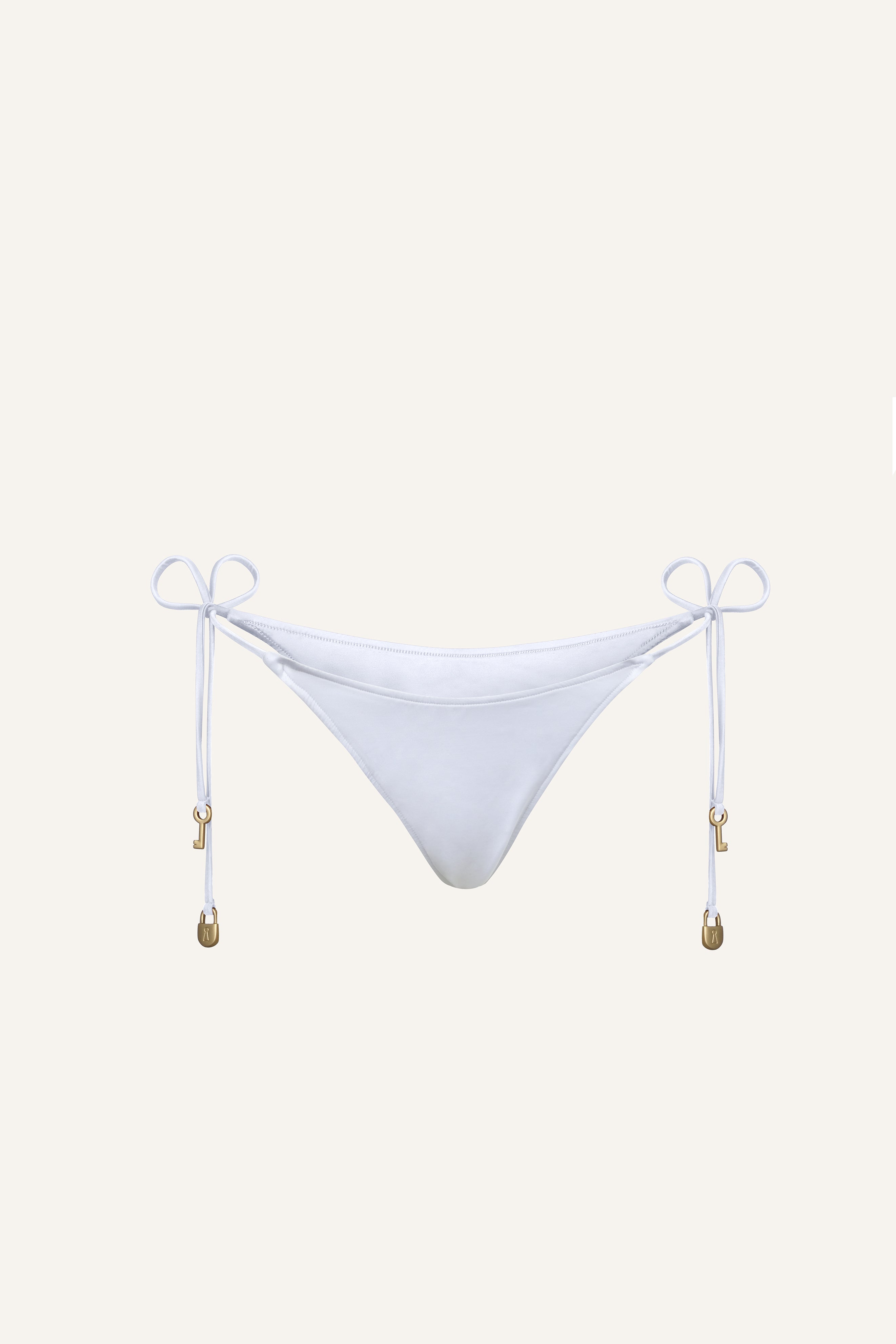 Isla swim bottom in white – Bianca Resortwear